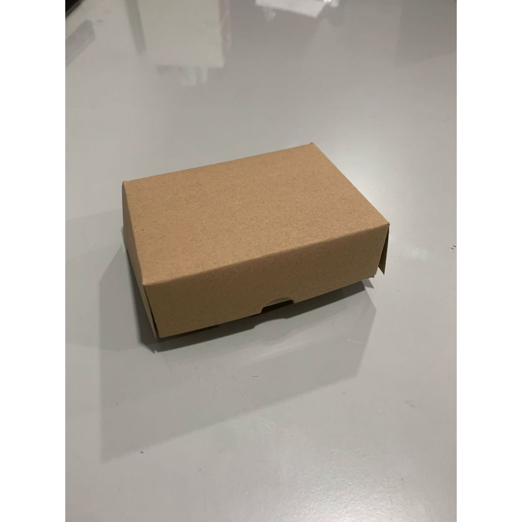Jual Dus Kraft Snack 14 x 10 x 5 Roti Kue Kardus Makanan Box Tebal ...