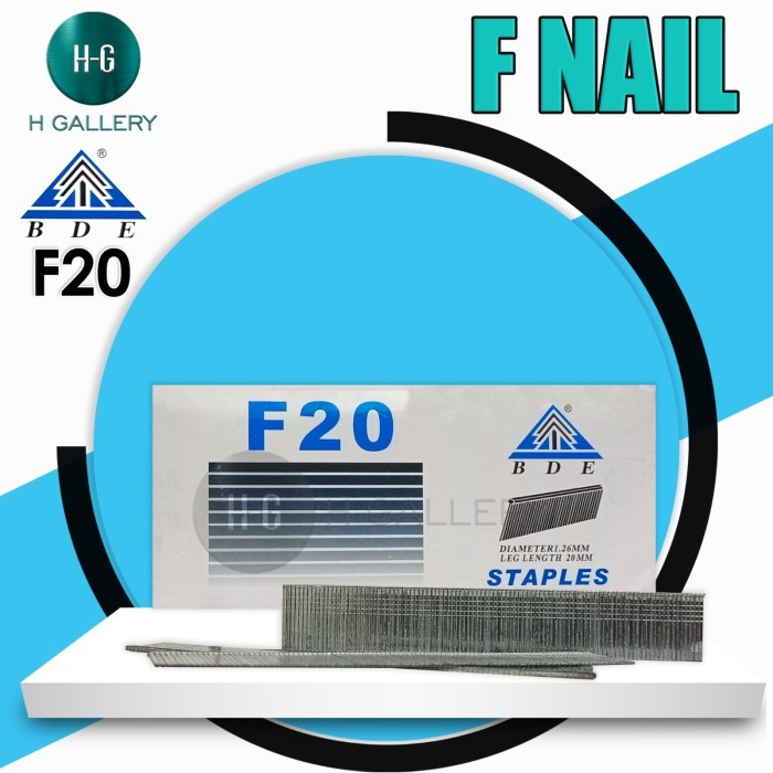Jual BDE - PAKU I NAIL F PAKU F20 / ISI PAKU F-20 / NAIL F20 - 5.000 ...