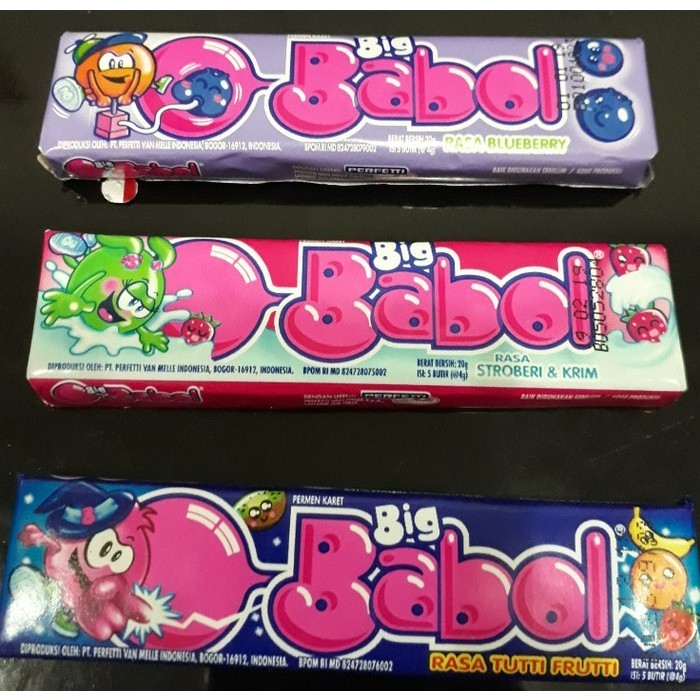 Jual PERMEN KARET BIG BABOL 20 GRAM | Shopee Indonesia