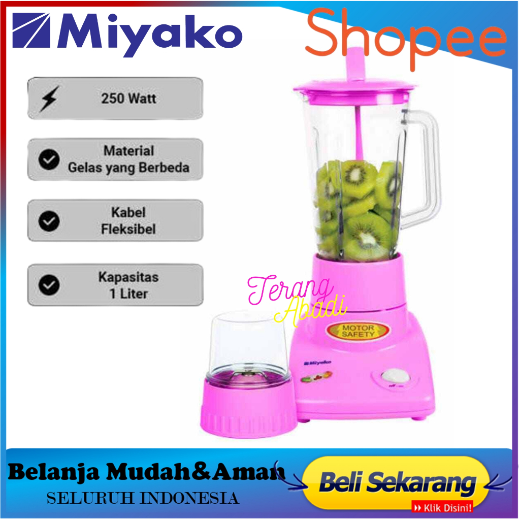 Jual Blender Plastik Miyako BL 301 PL CSI Blender Plastik Kapasitas 1 ...