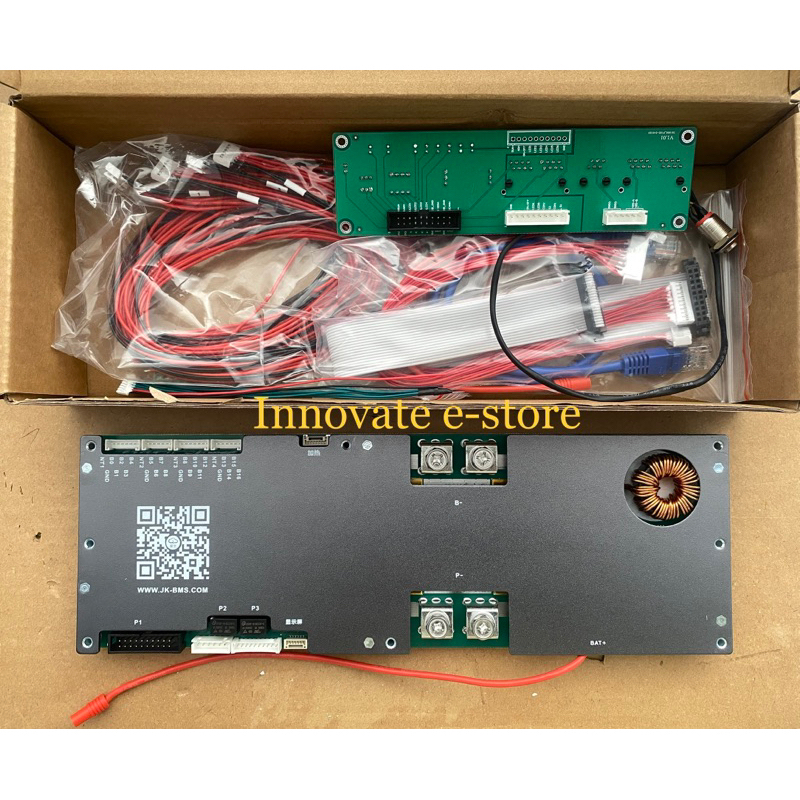 Jual Bms baterai lifepo4 jikong 8s-16s 150-300ah smart balancer 2A bluetooth buat PLTS | Shopee ...