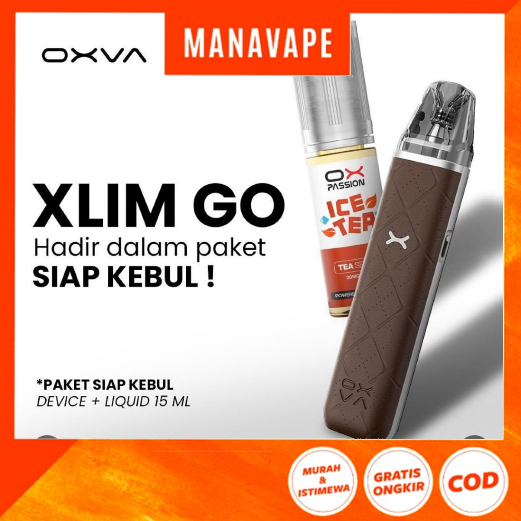 Jual Oxva Xlim Go 30W Bundling Liquid 15ml | Shopee Indonesia