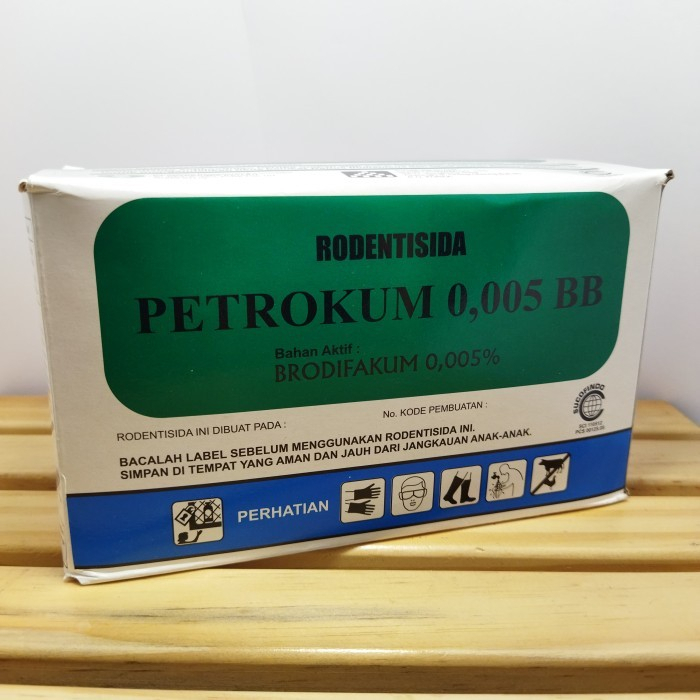 Jual 1 BOX Isi 10 RACUN TIKUS PETROKUM ANTI BAU / RACUN TIKUS MATI ...