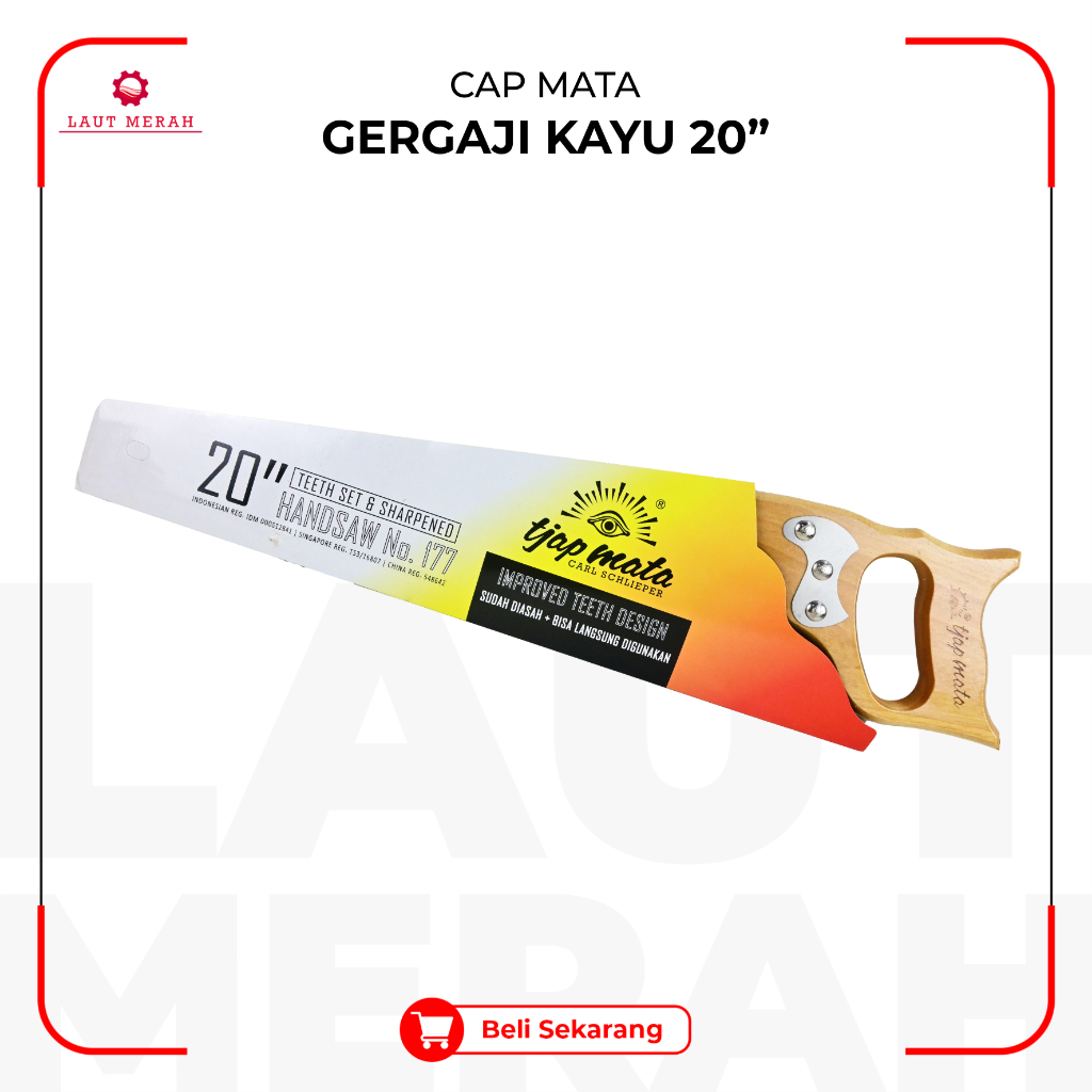 Jual CAP MATA GERGAJI KAYU 18 IN & 20 IN TJAP MATA EYE BRAND GERMANY ...