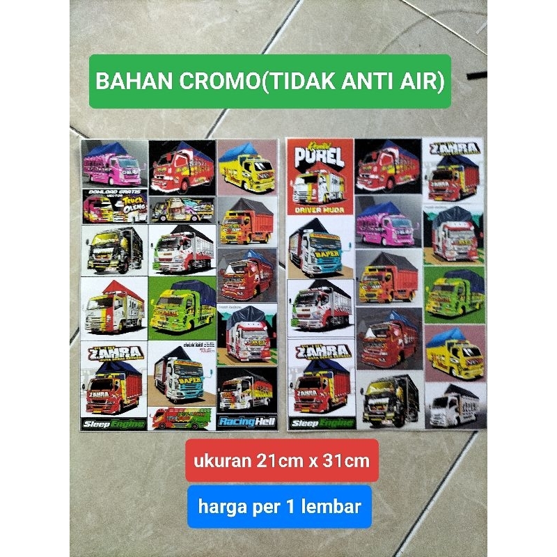Jual STIKER TRUK | STIKER TRUK OLENG | STIKER TRUK MODIF | STIKER BUS ...
