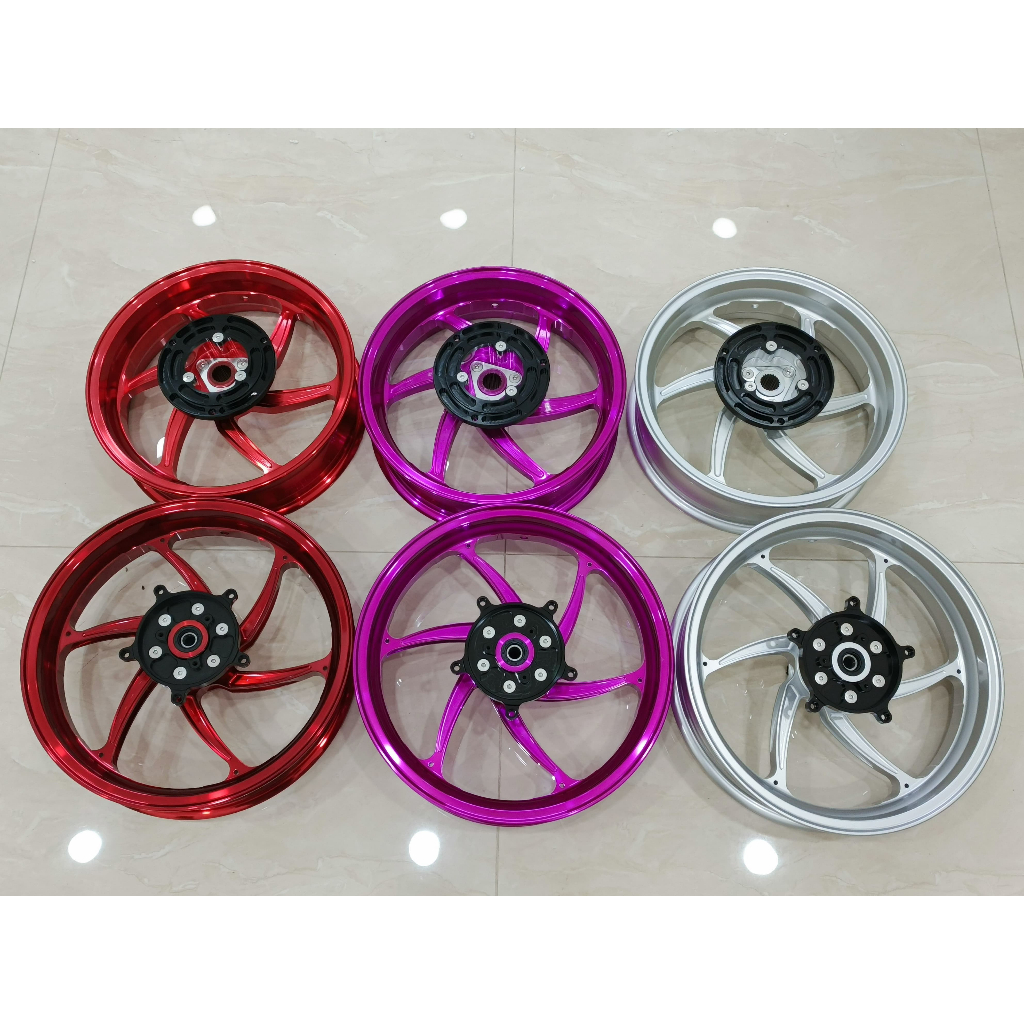 Jual VELG SIX STAR PALANG 6 MODEL OZ CNC UNTUK XMAX NEW 2023, XMAX OLD ...