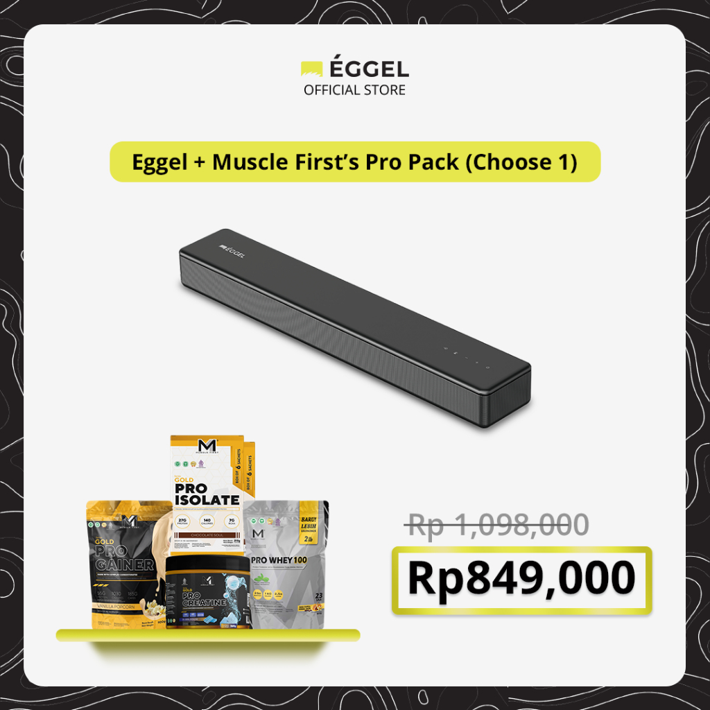 Jual Eggel Stage SoundBar / Sound Bar with Built-In Woofer | Shopee ...