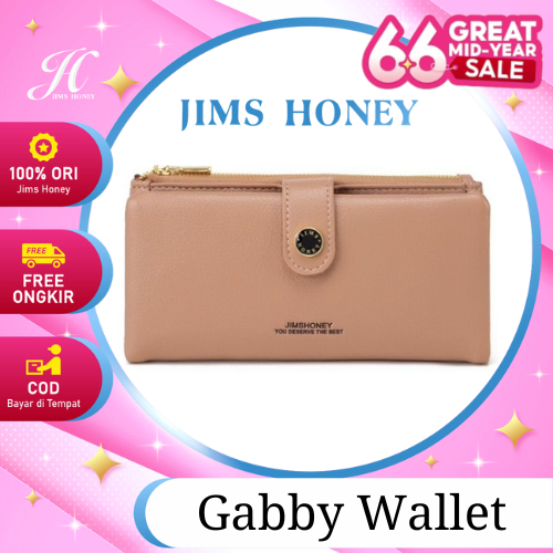 Jual Jims Honey Gabby Wallet Dompet Lipat Panjang Wanita | Shopee Indonesia