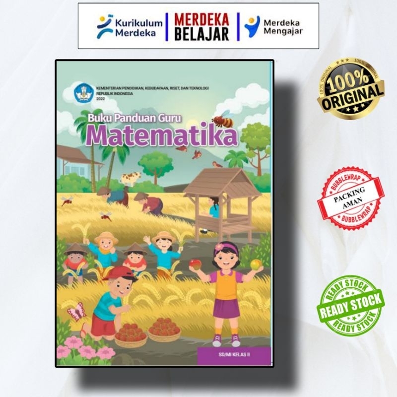 Jual Buku Panduan Guru Matematika untuk SD / MI Kelas 2 - Kurikulum Merdeka | Shopee Indonesia