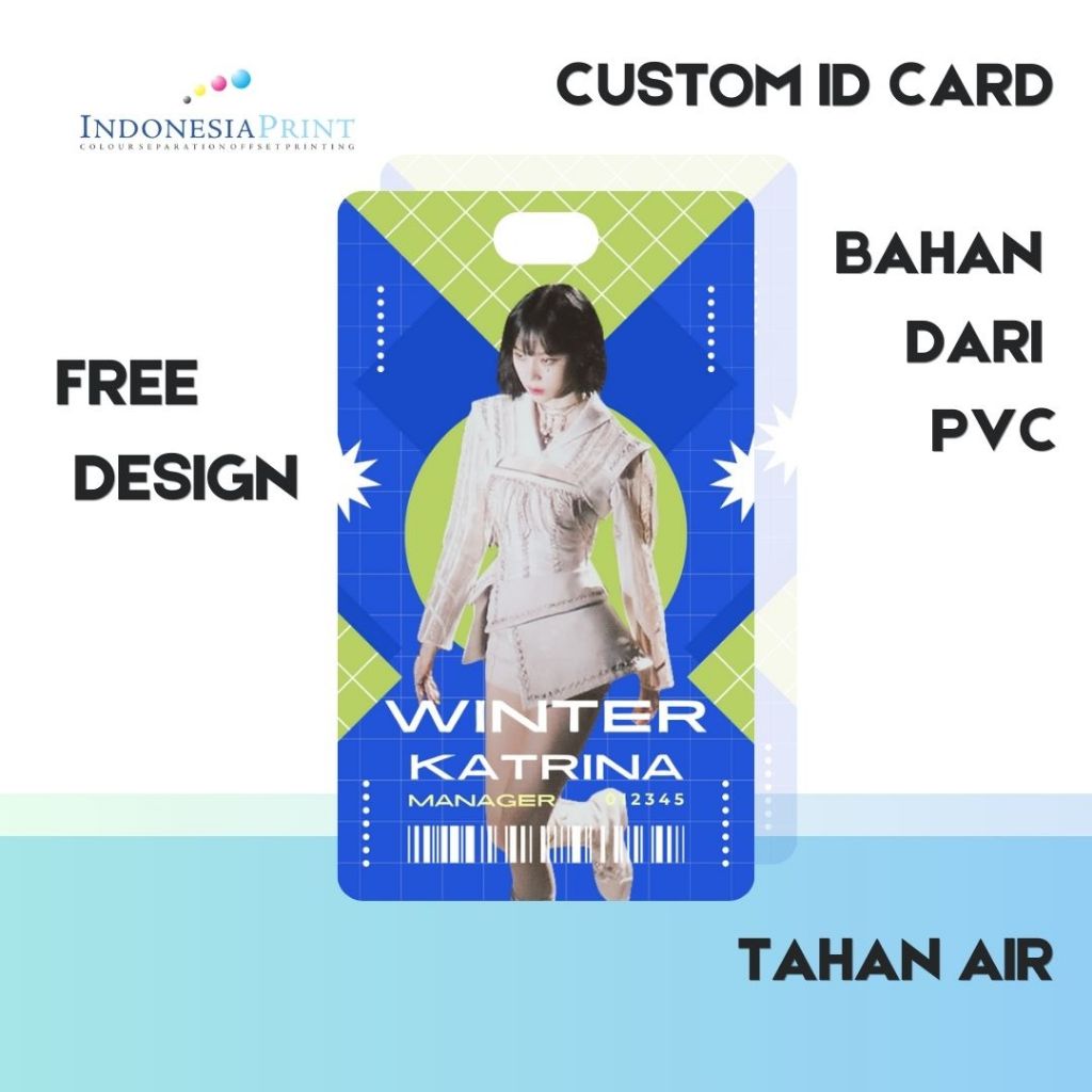 Jual CETAK ID CARD CUSTOM FREE DESIGN MATARAM LOMBOK | Shopee Indonesia