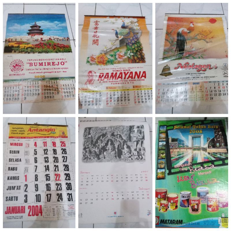 Jual Aneka kalender jadul | Shopee Indonesia
