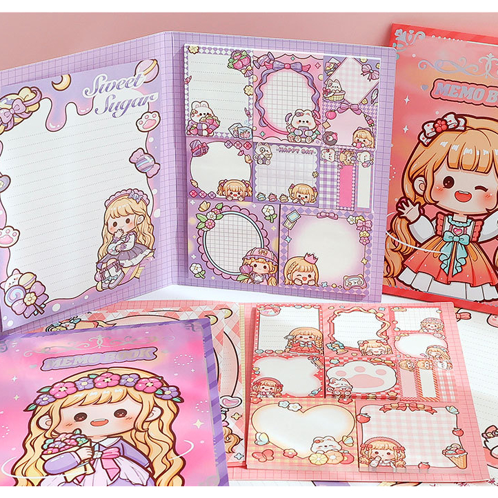 Jual Post-it Note Book /Note Paper Kertas Sticky Notes Buku Memo Set ...