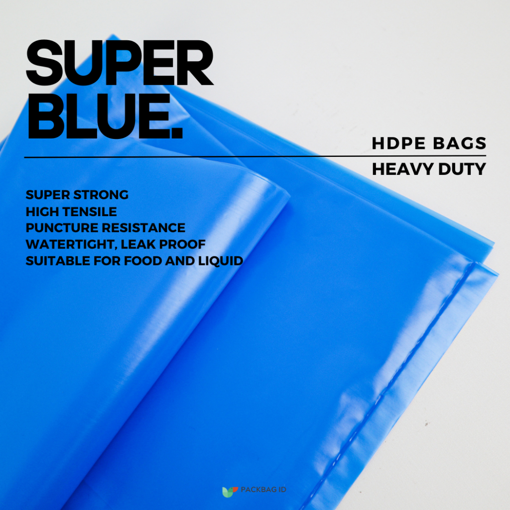 Jual Clearance Sale Item, Plastik Biru Besar, Tebal, Kuat Hingga 25 Kg ...