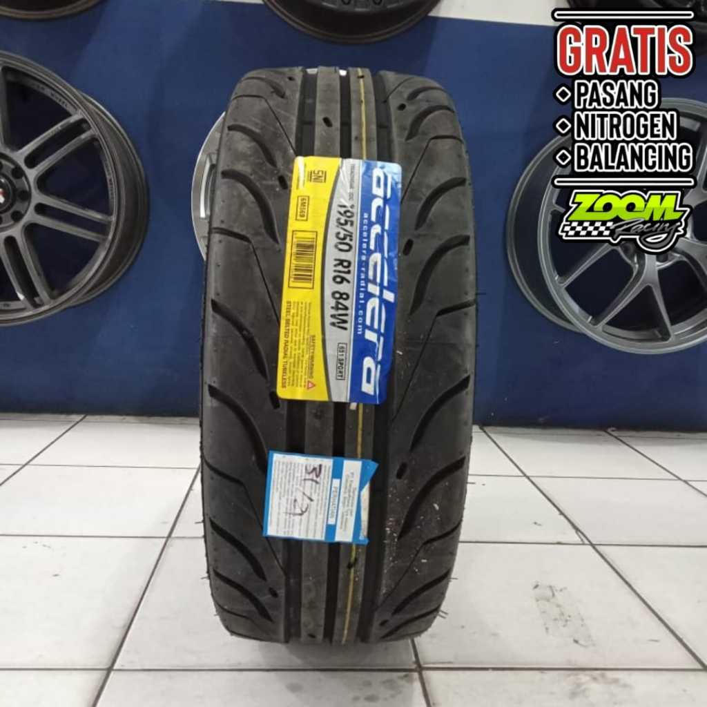 Jual Ban Mobil Semi Slick Ring 16 Merk ACCELERA 651 SPORT 195 50 R16 ...