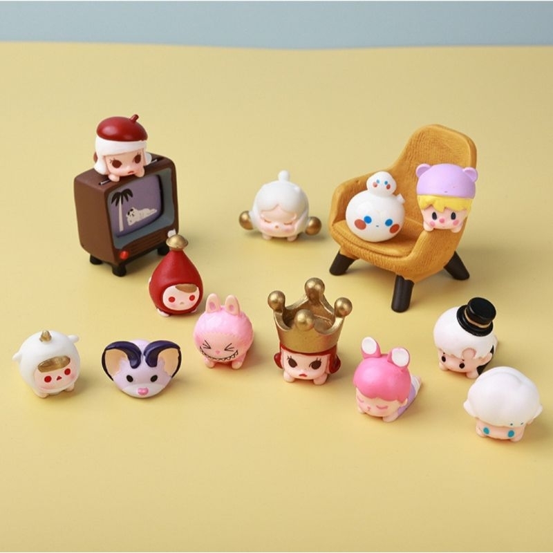 Jual DIY 3D POPMART Miniature (PM12) | Shopee Indonesia