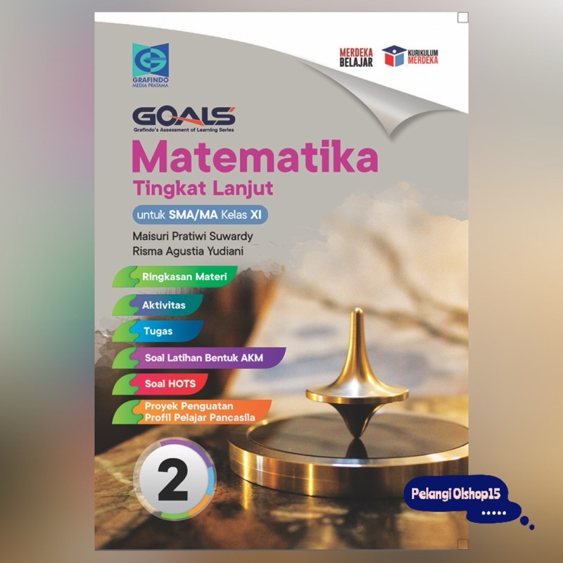 Jual BUKU LATIHAN SOAL GOALS MATEMATIKA SMA/MA KELAS 10 11 12 KURIKULUM MERDEKA GRAFINDO MEDIA ...