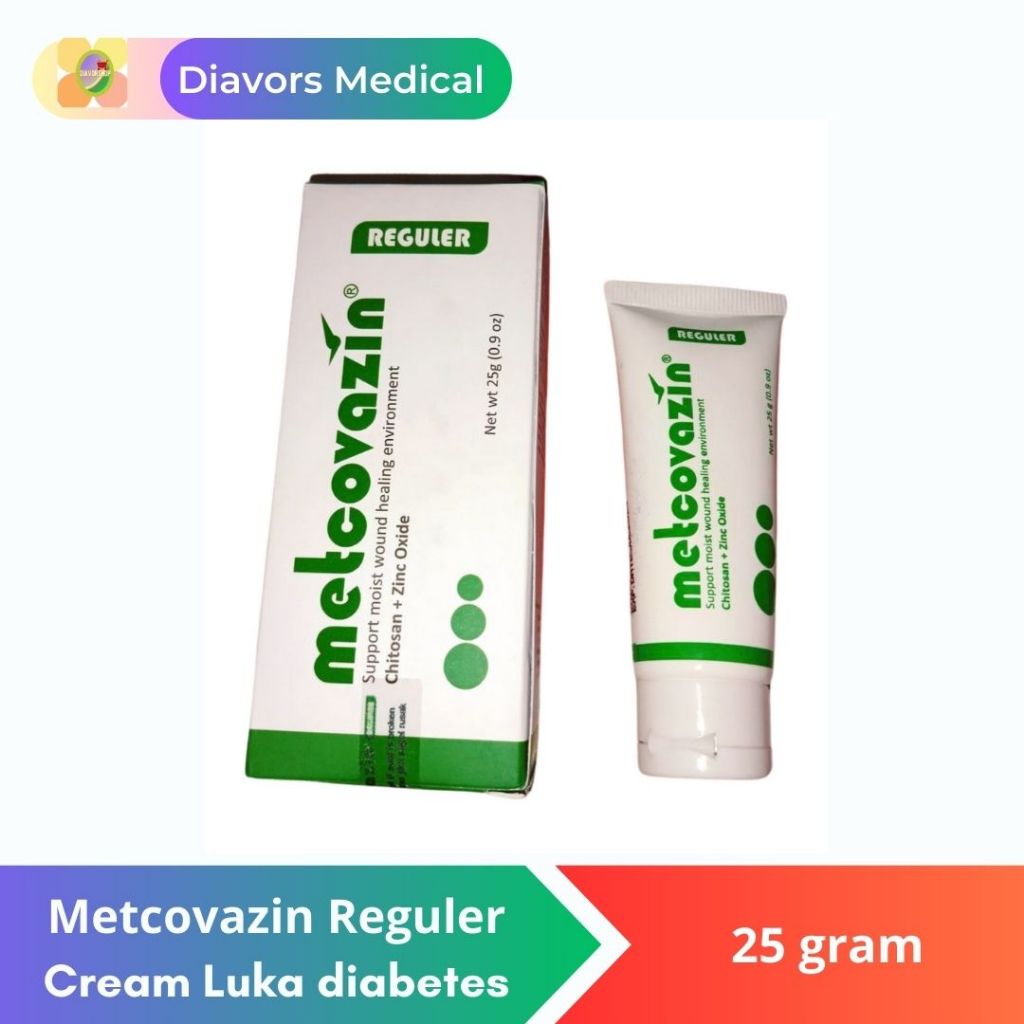 Jual Cream Metcovazin Regular 25 Gram/50gram /10gram - Krim luka ...
