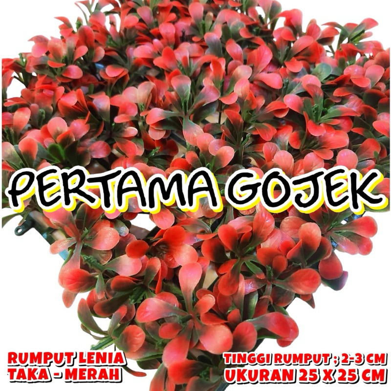Jual Rumput Lenia Taka Ukuran 25X25 Cm/ Rumput Plastik/ Rumput ...
