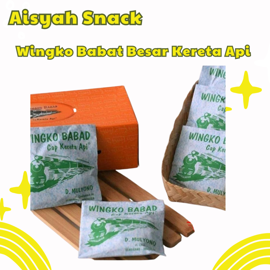 Jual Wingko Babad Cap Kereta Api | Oleh Oleh Khas Semarang - Original ...