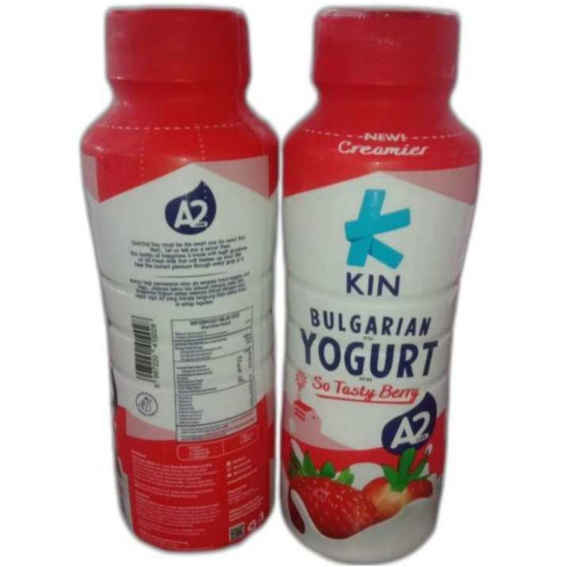 Jual Kin Yogurt Stroberi 200Ml, Kin Yogurt Mango 200Ml, Kin Yogurt ...