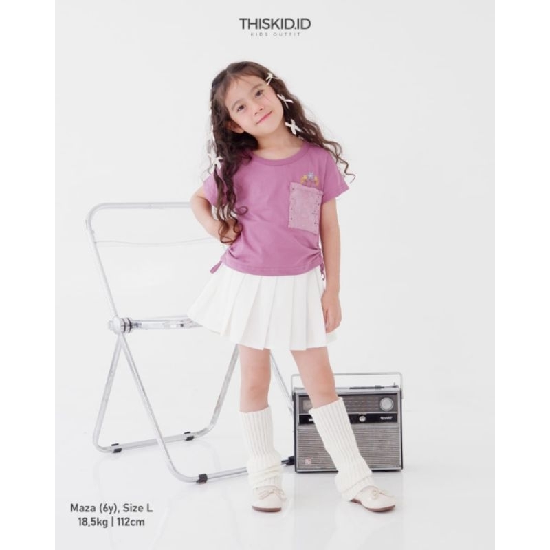 Jual 1-5 Tahun IVY TOP Atasan Anak Perempuan Kaos Anak Cewe Serut ...