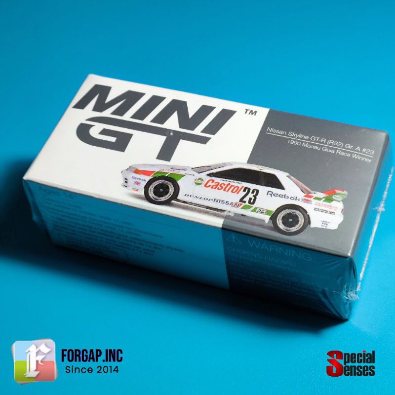 Jual Mini GT Nissan Skyline GT R R32 Gr A 23 Castrol 1990 Macau Guia ...