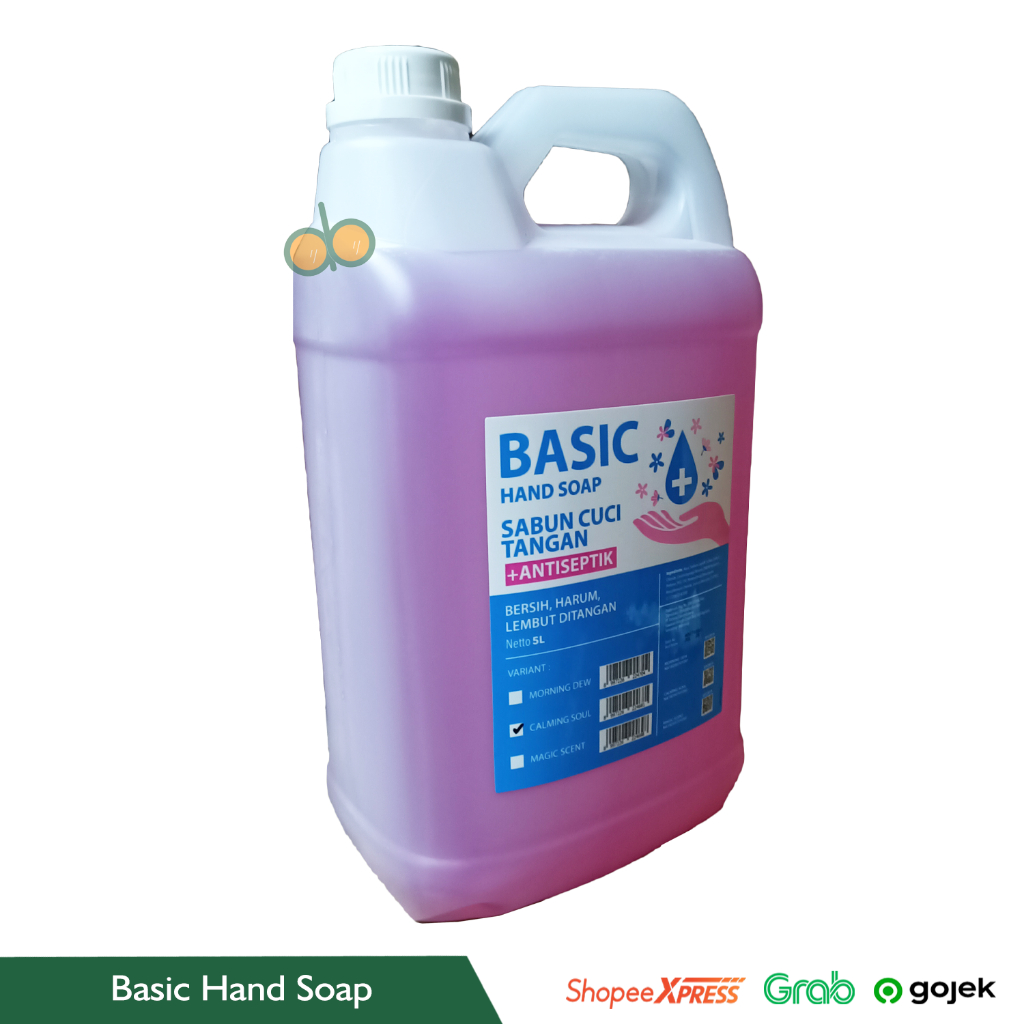 Jual Basic Secret Clean Hand soap sabun cuci tangan antiseptik 5 Liter ...