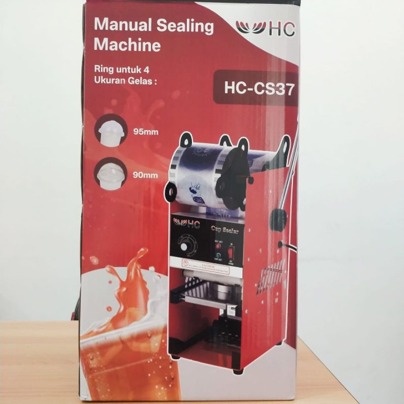 Jual HC-CS37 Cup Sealer Manual Ukuran 14 16 22 oz | Shopee Indonesia