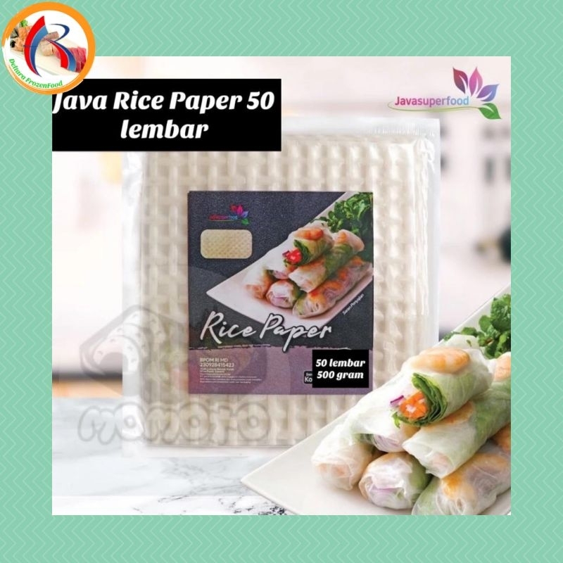 Jual JSF Rice Paper 50 Lembar || Rice Paper 50 Lembar HALAL || Kulit ...