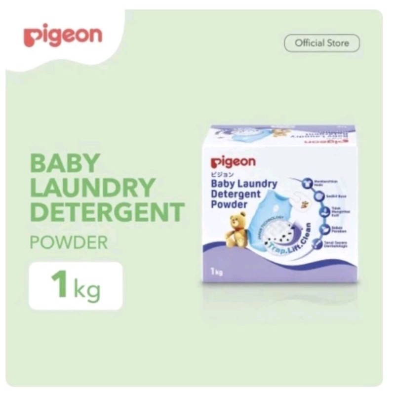 Jual Pigeon Baby Laundry Detergent Powder 1kg | Shopee Indonesia