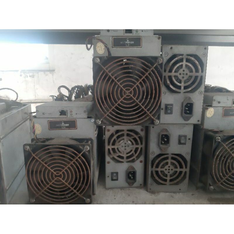 Jual Asicminer Antminer L3+ 504+mh/s LITECOIN DOGE Tanpa Power Supply ...