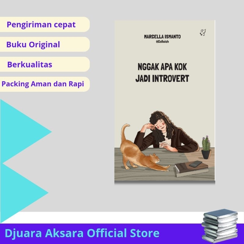 Jual Buku Nggak Apa Kok Jadi Introvert - Penerbit Baca - Pengembangan diri | Shopee Indonesia