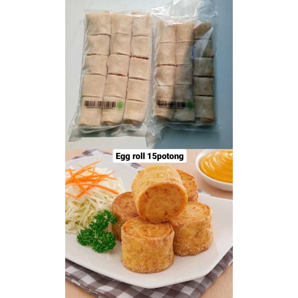 Jual Egg Roll [NON MSG] home made ala bento isi 10pcs halal | Shopee ...