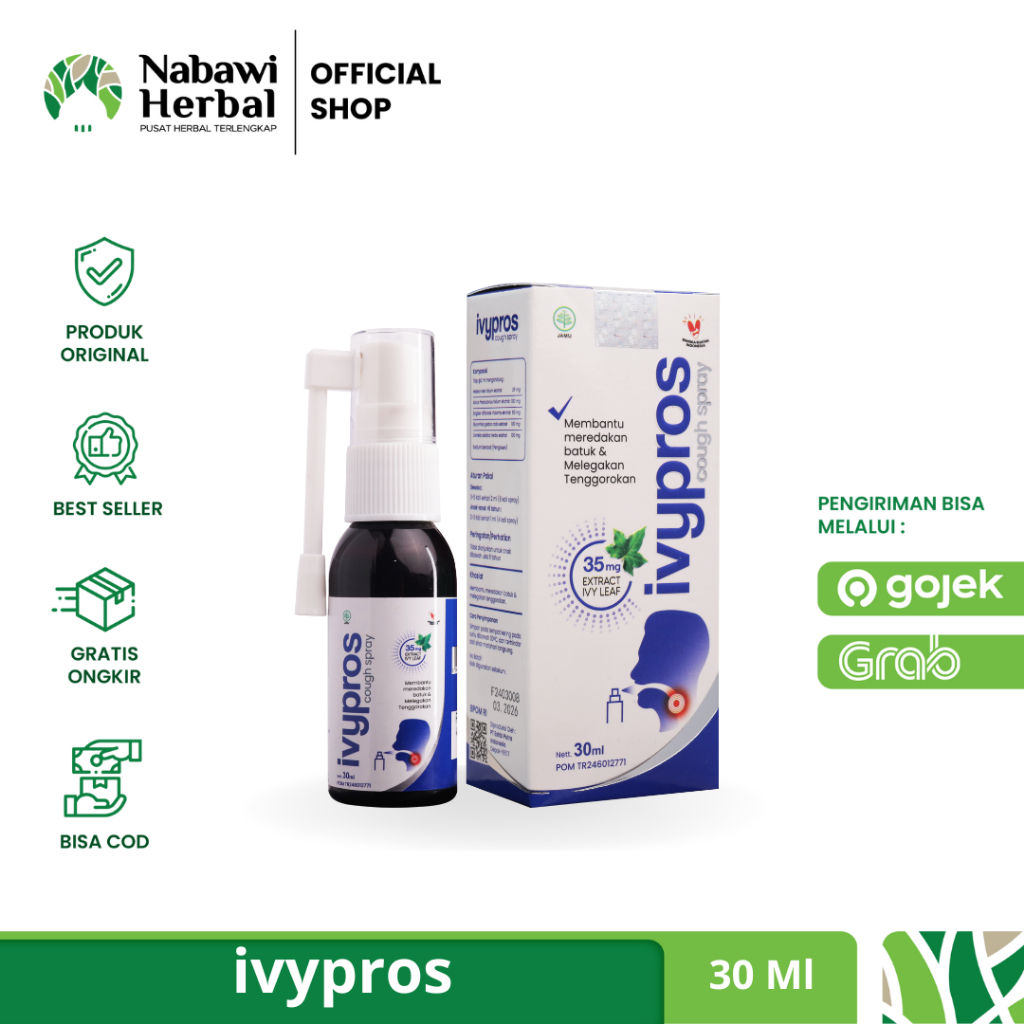 Jual IVYPROS - Obat Batuk Ekstrak Daun Ivy Membantu Atasi Batuk ...
