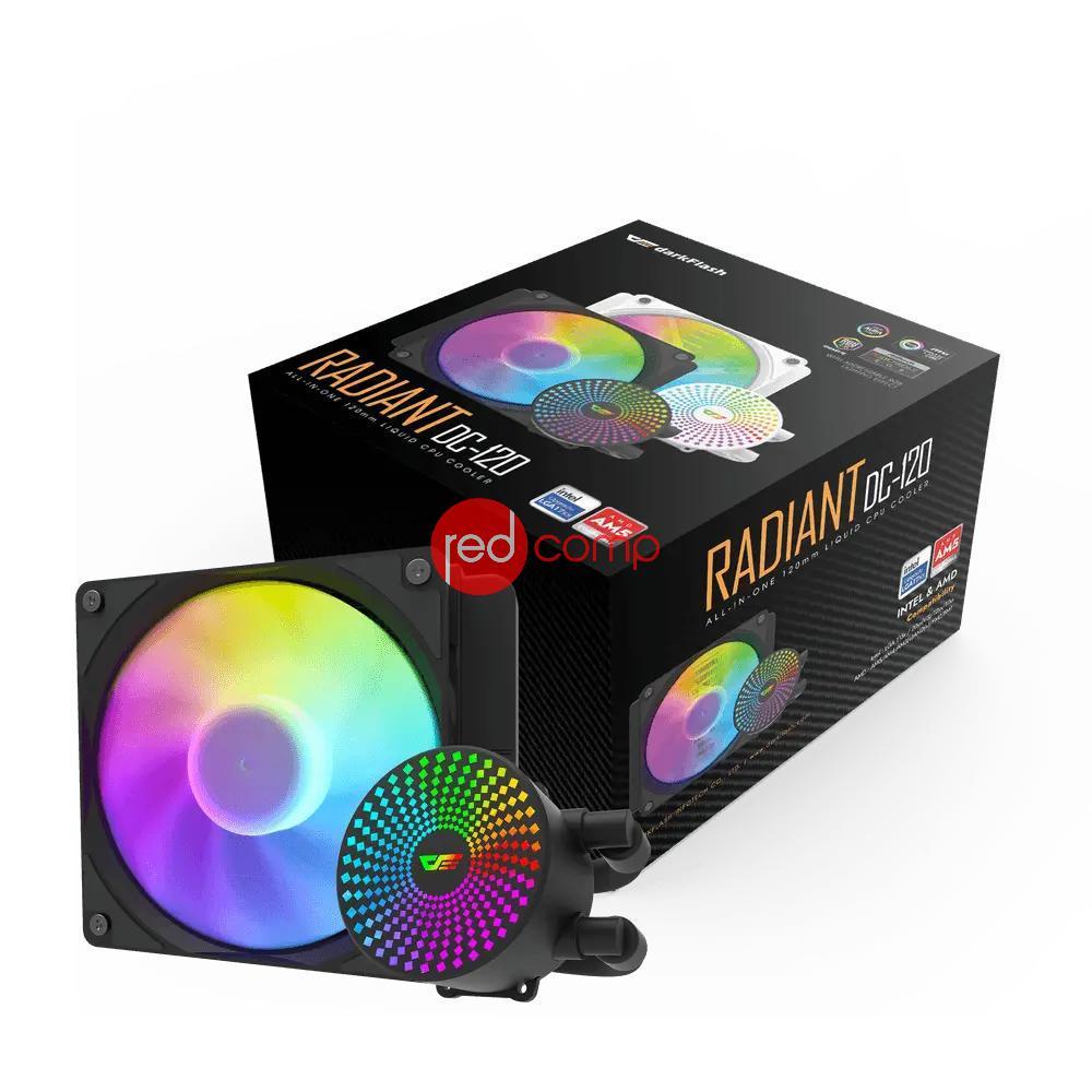 Jual DARKFLASH RADIANT DC120 AIO 120MM CPU COOLER - 120MM ARGB CPU ...