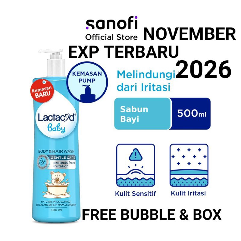 Jual LACTACYD BABY 500ML / Lactacyd extra milky 500ml | Shopee Indonesia