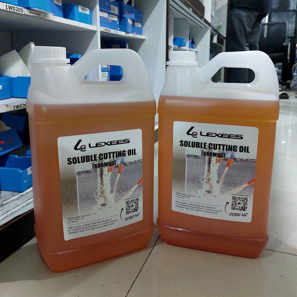 Jual Jon Bromus Oli Cutting Fluid Cairan Bubut 5 Liter Coolant Bromous ...