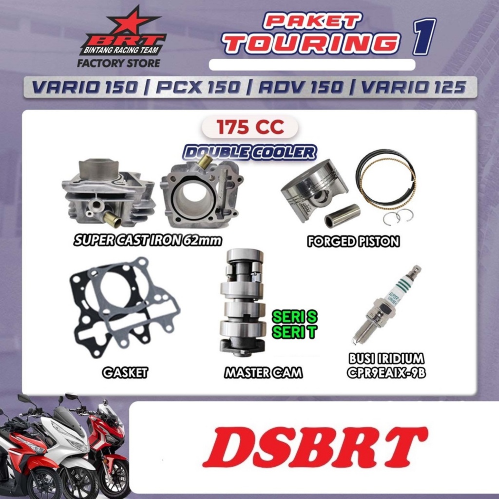 Jual PAKET TOURING BRT VARIO 125 150 PCX ADV 150 Blok Cam Noken As TB ...