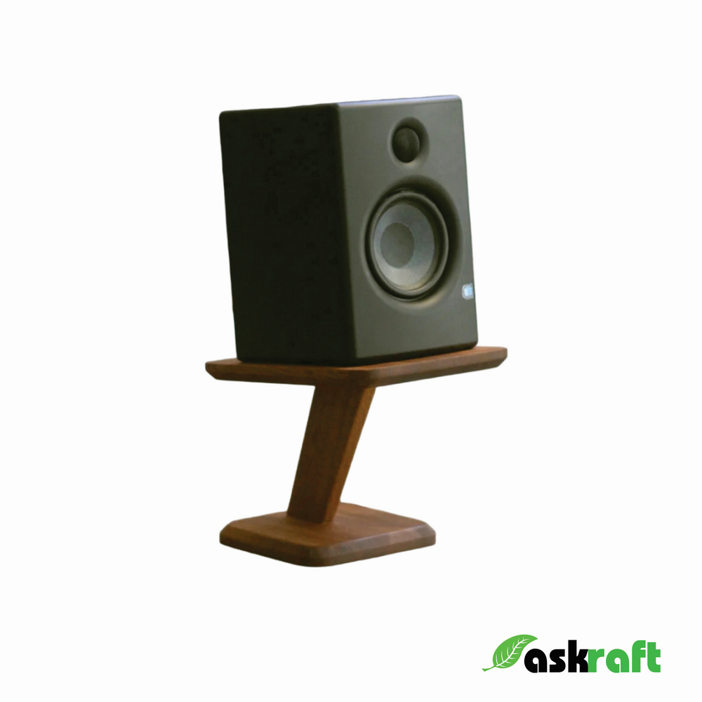Jual Askraft Furniture Stand Speaker Aktif Natural Wood Kayu Jati ...