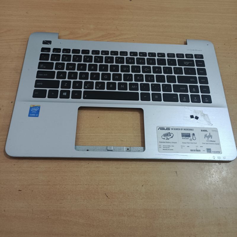 Jual Frame Keyboard Palmrest Laptop Asus X455L A455L | Shopee Indonesia