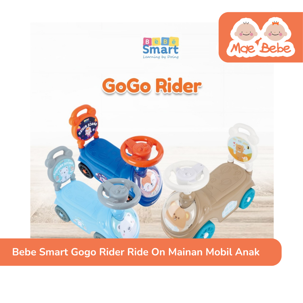Jual Bebe Smart Gogo Rider Ride On Mainan Dorong Mobil-Mobilan Anak ...