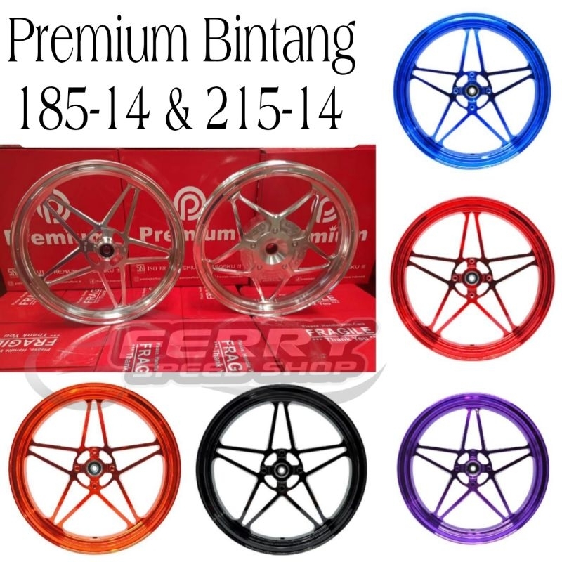 Jual pelek Velg Racing Premium Bintang Mio m3 Mio z Mio s 125 Fino 125 ...
