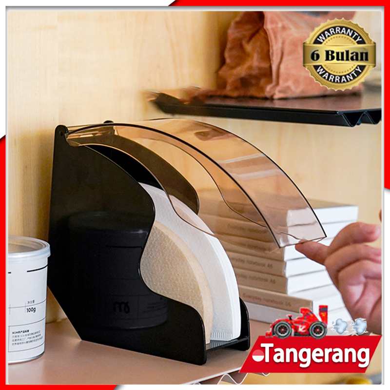 Jual Tempat Kertas Filter Kopi V60 Fan Shaped Filter Paper Holder Dust ...
