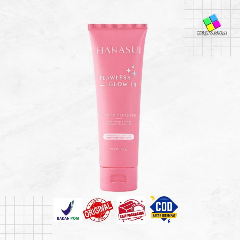 Jual Hanasui glow expert gentle cleanser | Shopee Indonesia