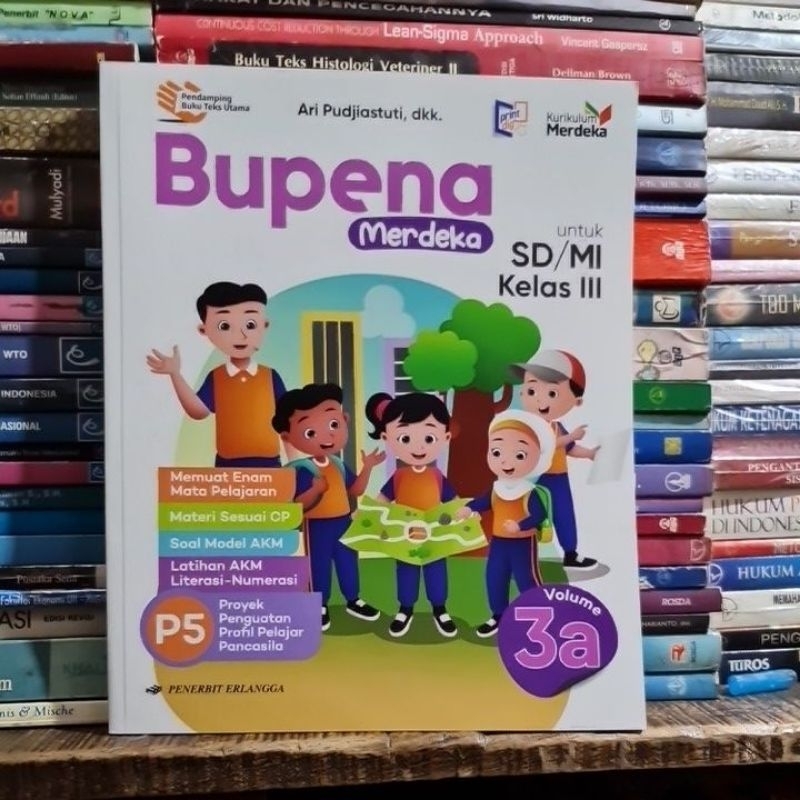 Jual BUPENA MERDEKA VOLUME 3A Kelas 3 SD KURIKULUM MERDEKA BY Ari ...