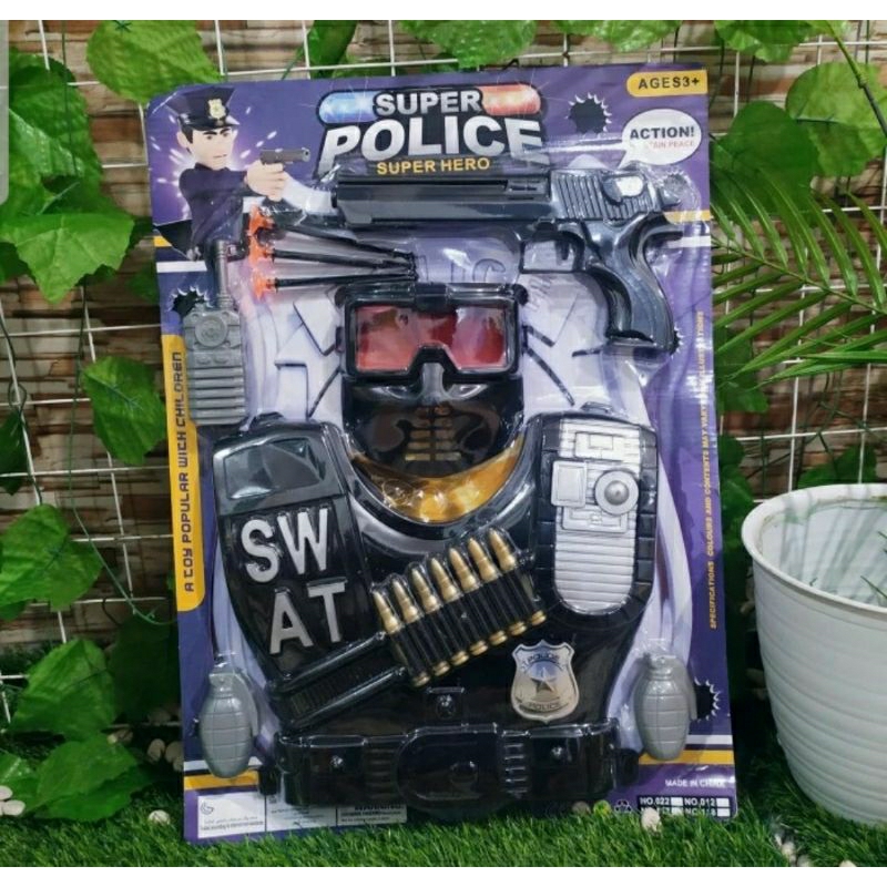 Jual MAINAN SET ROMPI SWAT POLICE ANAK LAKI LAKI - MAINAN SET ROMPI ...