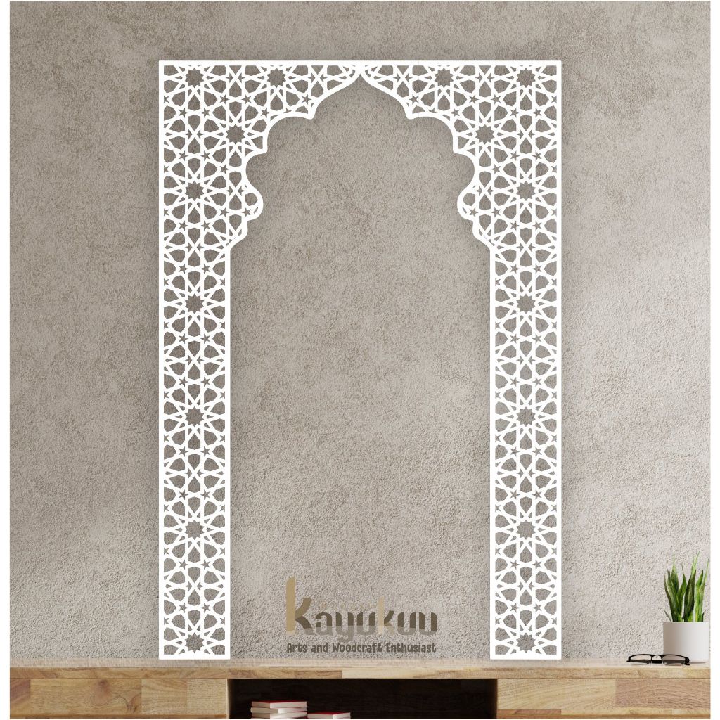 Jual ID KREASIKAYUKUU HIASAN DINDING "MIHRAB MUSHOLA" DEKORASI ...