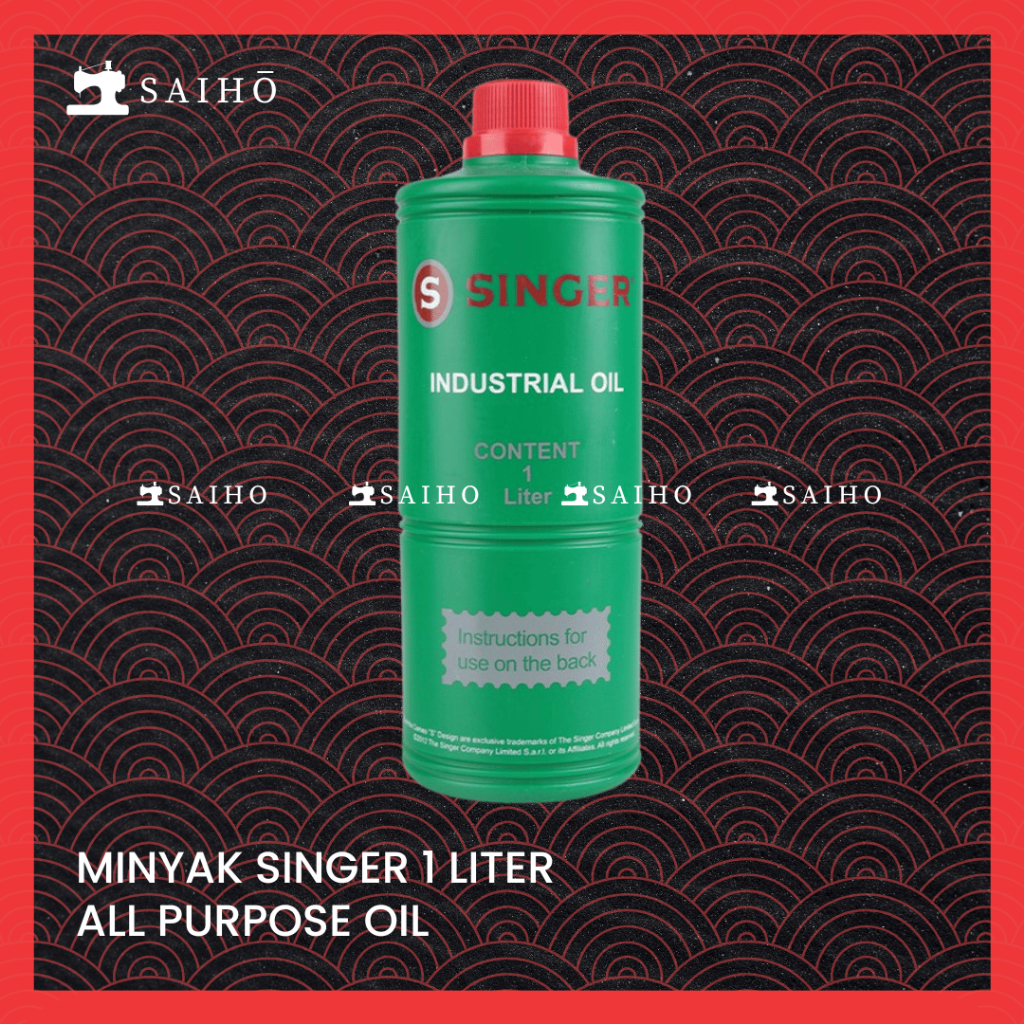 Jual Minyak Pelumas / All Purpose Oli SINGER 1 Liter ( botol silinder ...