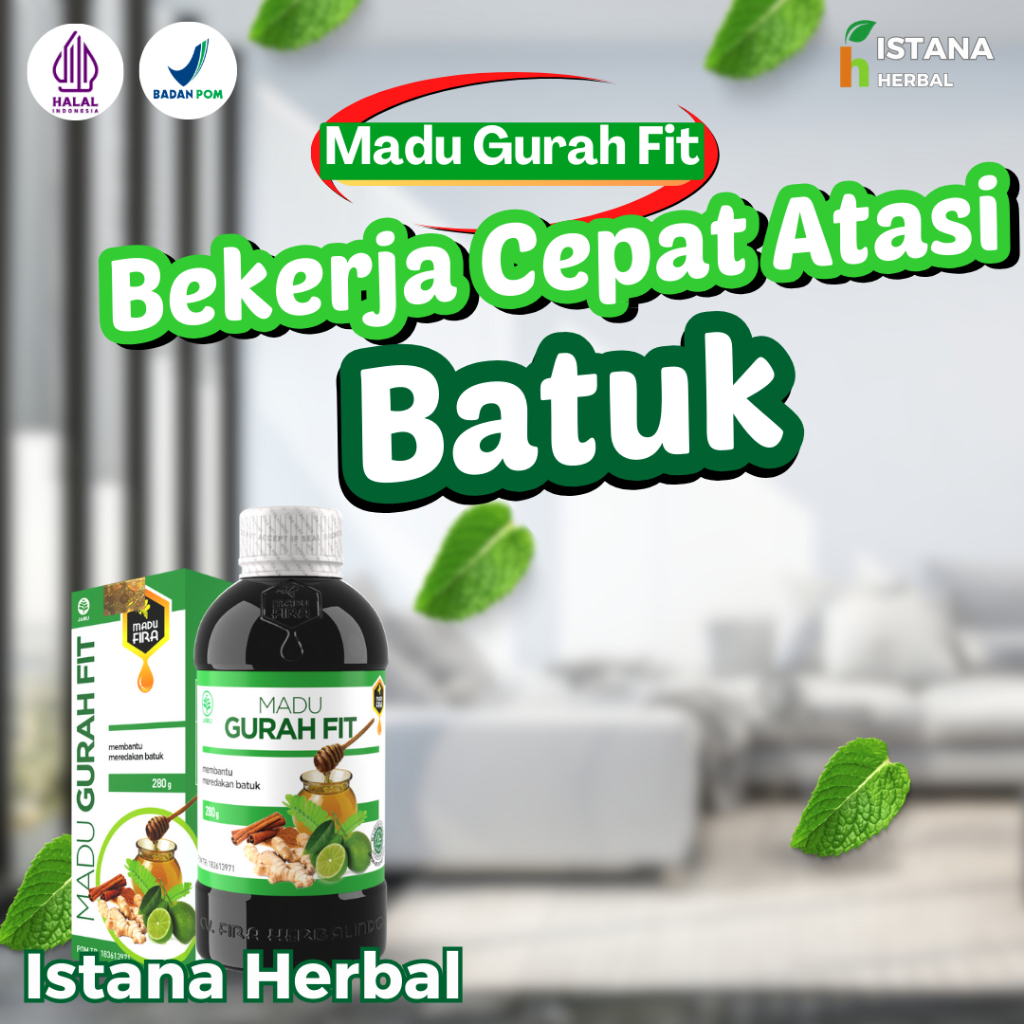 Jual Madu GURAH FIT 280 gram Original Madu Gurahfit Herbal Atasi Batuk ...
