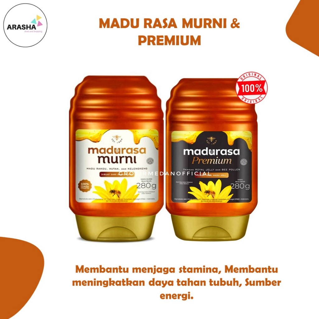 Jual MADURASA 160 G PET MURNI DAN PREMIUM - MADURASA MADU ASLI RASA KHAS ENAK MADU MURNI 100% ...